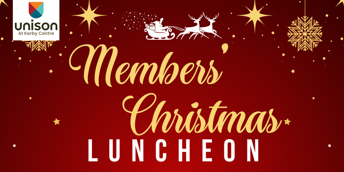 Members' Christmas LUNCHEON